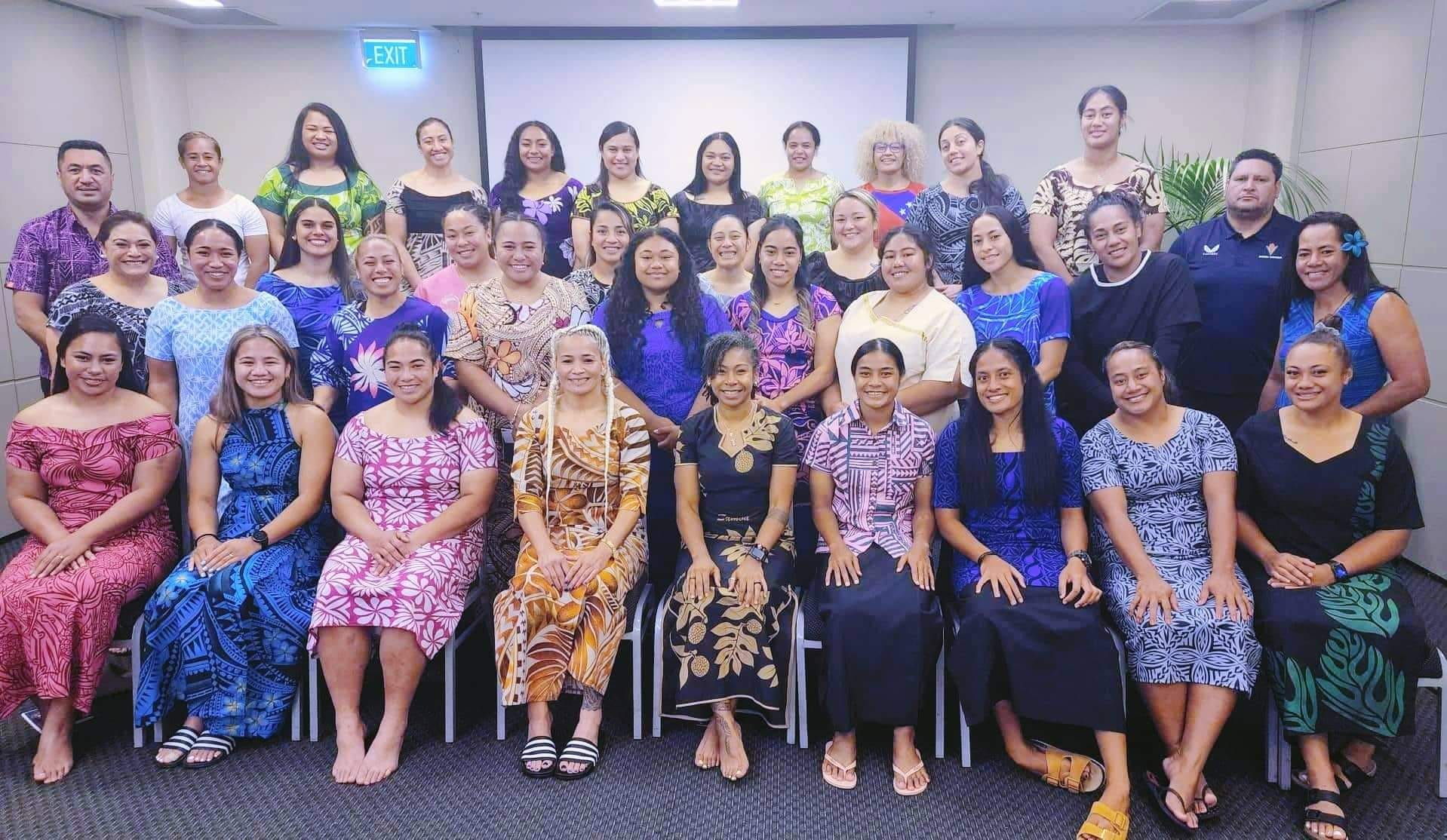 Manusina Test Team Against Tonga - Oceania Rugby Women’s Championship ...