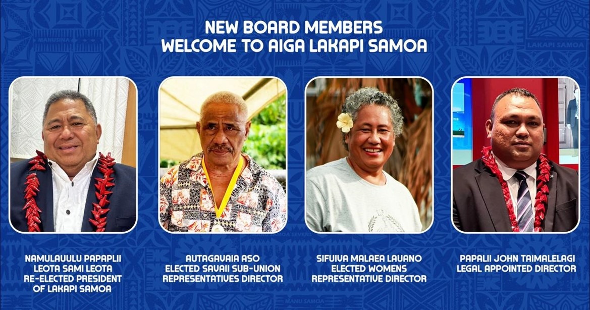 Namulauulu Papalii Leota Sami Leota re-elected as President of Lakapi ...
